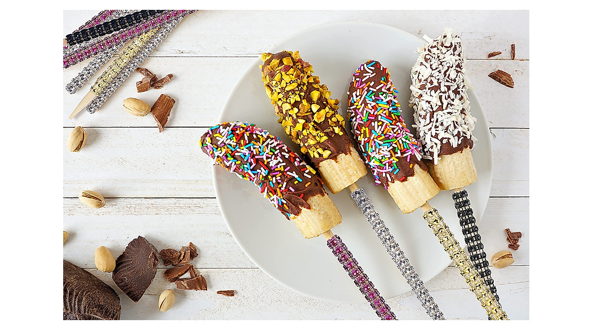 Candy Apple Bamboo Sticks for Festive Treats