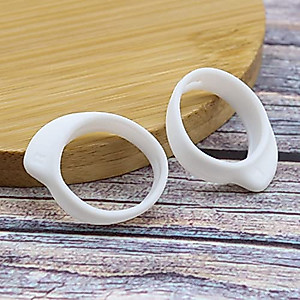 16pcs Silicone Anti-Slip Eartips Earhooks Replacement Wingtips Earhooks Kit Earphones Tips Cover Compatible with Samsung Galaxy Buds/Buds+ Headphone White