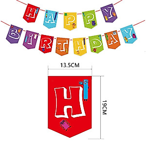 number birthday party supplies balloon cake topper blocks plates fork spoon birthday decoration for kids