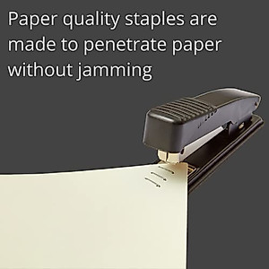 1InTheOffice Standard Staples, Staples for Stapler, Replacement Staples, 1/4" Leg Length, 25000 Staples/Box
