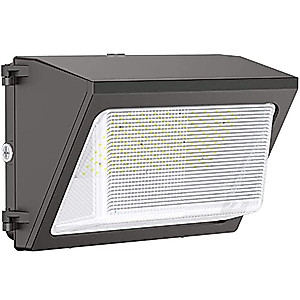 LED Wall Pack Light, 120W 15600LM with Dusk to Dawn Photocell 5000k (100-277V), DLC ETL Certified, Suitable for Outdoor Shop Commercial Security WallPack Lighting for Outside Warehouse, Parking Lot