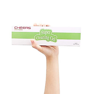 CHEERS DEVICES Cleaning Gel for Car 4-Pack Car Detailing Kit Car Cleaning Kit Supplies Putty for Car Accessories Interior Cleaner Air Vents Computer Vacuum Universal Dust PC Laptop Keyboards -280g