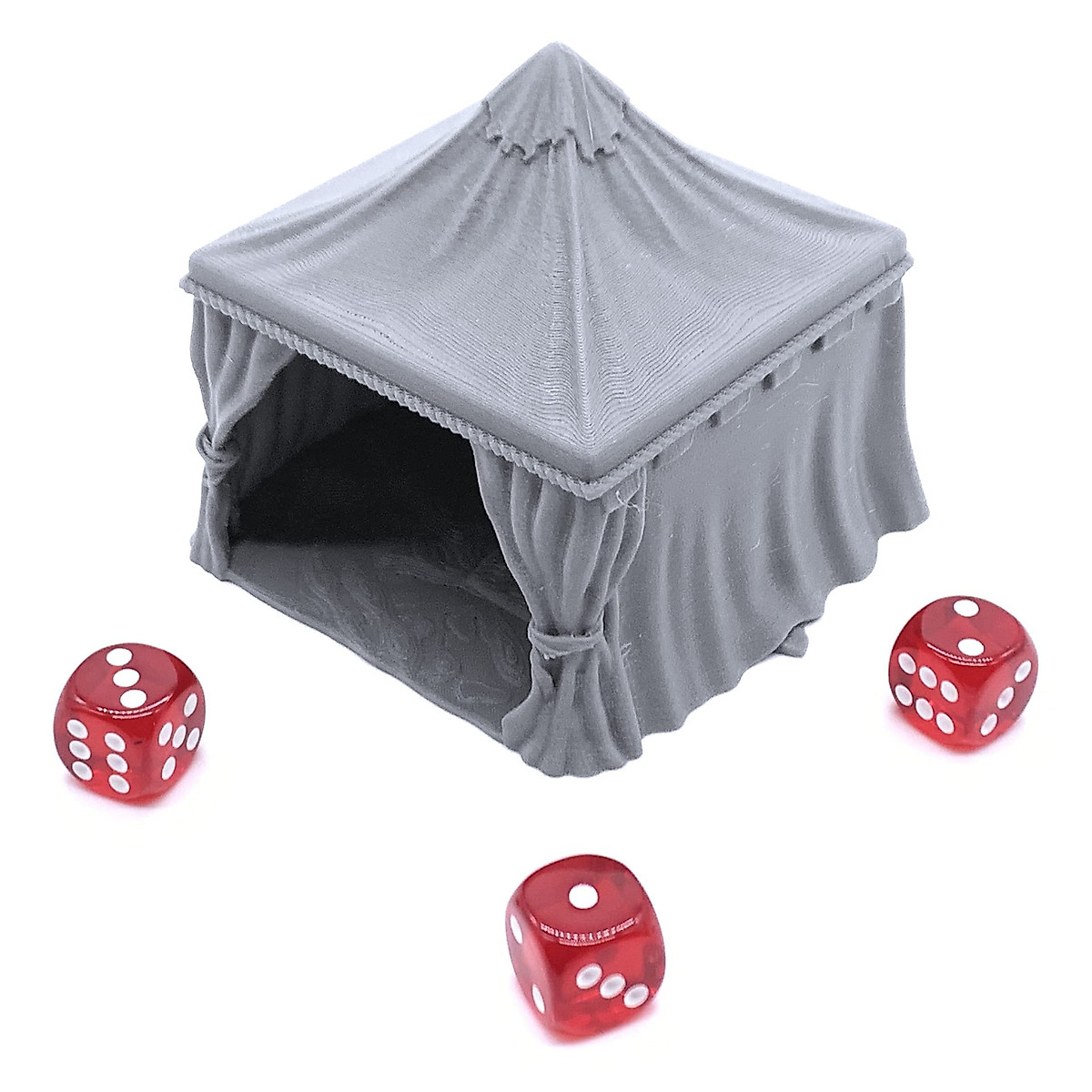 EnderToys Traveler's Camp II by Printable Scenery, 3D Printed Tabletop RPG Scenery and Wargame Terrain 28mm Miniatures