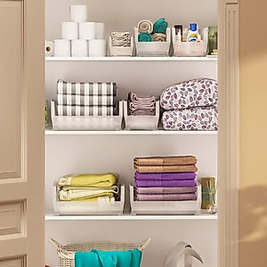 Akro-Mils 30240 AkroBins Plastic Hanging Stackable Storage Organizer Bin, 15-Inch x 8-Inch x 7-Inch, Clear, 12-Pack