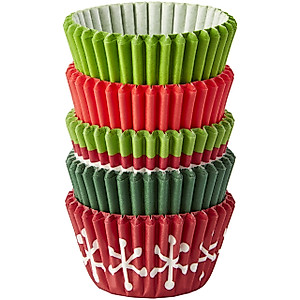 Mini Baking Cups-Holiday 150/Pkg