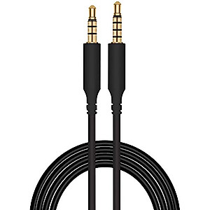 Replacement Astro A40 A10 A30 A50 Gaming Headset 3.5mm Audio Cable Extension Cord Compatible with Playstation 4 PS4, MixAmp, PC Gaming and Smartphone, No Mute & Volume Control Button