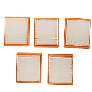 5 Pack 14 083 15-S Air Filter with Spark Plug for XT675 RH265 XT650 5.5HP 6.5HP 6.75HP Engine Lawn Mower