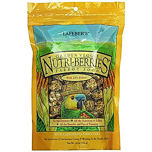 Lafeber Gourmet Garden Veggie Nutri-Berries for Parrots 20 oz