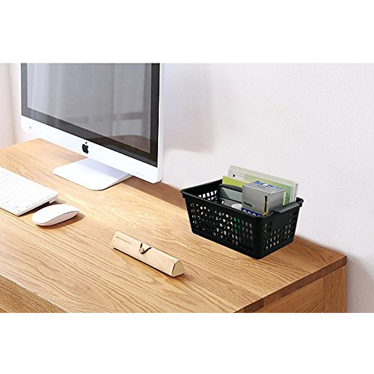 Begale Plastic Storage Basket/Bins Organizer, Set of 6