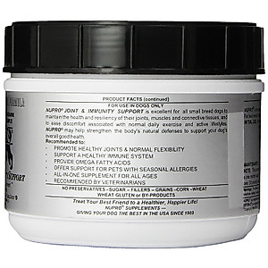 Nupro Joint and Immunity Support for Dogs, 1-Pound (Small Breed Size) 2 Pack