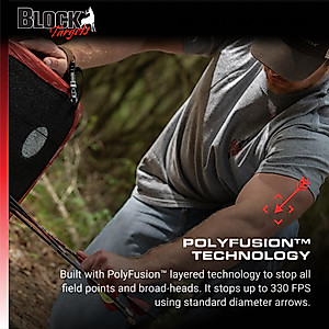 Field Logic Block Classic 18 Archery Target, Black