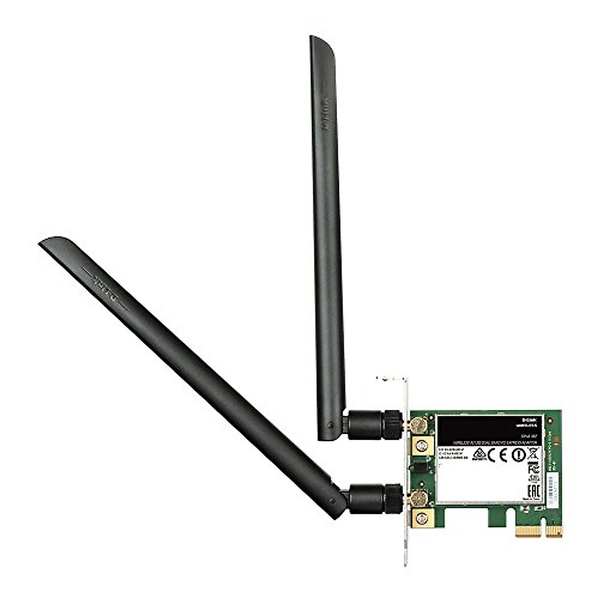 D-Link PCI Express Wireless Adapter Card AC1200 Dual Band Gigabit Ethernet Network Wi-Fi PCIe Desktop (DWA-582)