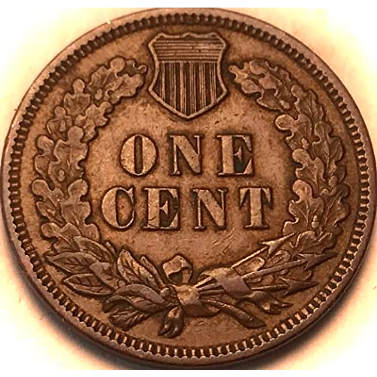 1899 P Indian Head Cent Penny Seller About Uncirculated