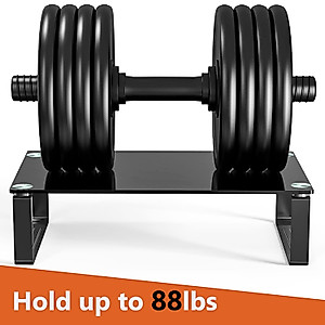 WALI Clear Computer Monitor Stand Riser,Tempered Glass Monitor Riser Heavy Duty 88lbs Monitor Stand for Desk for Laptop, Keyboard, Computer, Printer 5.7 X 9.4 inch (GTT006-B), Black