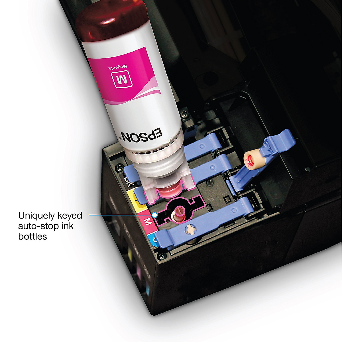 Epson Expression ET-2750 EcoTank Wireless Color All-in-One Supertank Printer with Scanner and Copier (Renewed)