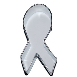 Celebrate It - Awareness Ribbon - 3.75" x 1.75" - Tin - Cookie Cutter