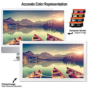 Cartlee 4 Compatible Toner Cartridges Replacement for Samsung CLT-K404S CLT-C404S CLT-M404S CLT-Y404S (1 Black, 1 Each Color) 404s 404 Xpress SL-C430W SL-C480FW SL-C480W c430 y404 k404 c480 Express