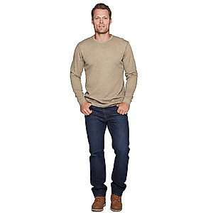 Colosseum Outdoors Men's Furnace Thermal Long Sleeve Shirt (Sequoia, Large)