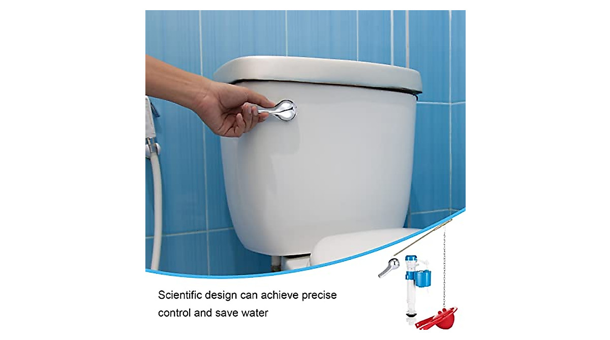 Hortsun Toilet Tank Replacement Kit - Easy Install & Durable