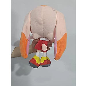 WEERSHUN Plush Toys, 10-12 inch Series Action Figures Plushies (Cream The Rabbit)