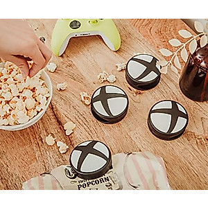 Xbox Logo Heavy Duty Chip Clips, Set of 4 | Plastic Bag Clamps For Snacks and Food Storage With Air Tight Seal Grip | Useful Home & Kitchen Decorations, Cute Video Game Gifts and Collectibles