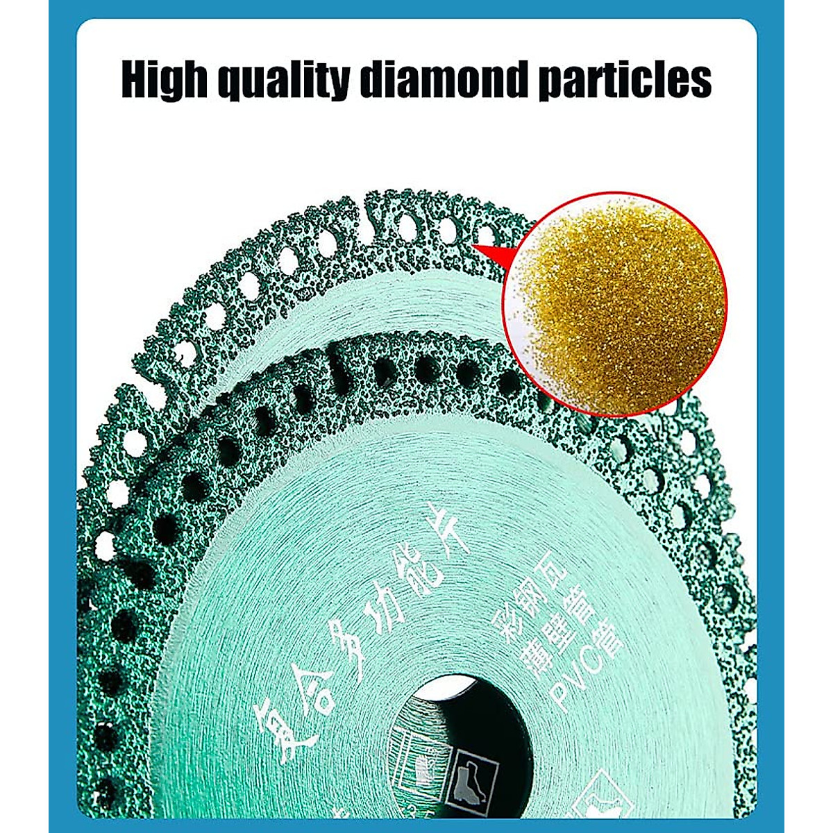 Indestructible Disc for Grinder, Indestructible Cutting Disc, Indestructible Disc for Angle Grinder (5 pcs)