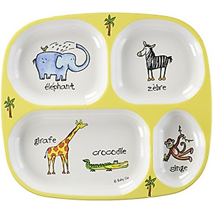 Baby Cie 382JA TV Tray, One Size, Jungle Animals - Yellow