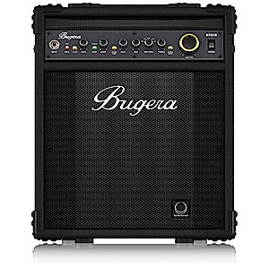 Bugera BXD12 1000 Watt Bass Amplifier with Original 12" Turbosound Speaker, MOSFET Preamp, Compressor and DYNAMIZER Technology