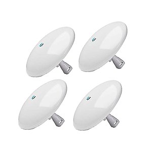 NanoBeam AC NBE-5AC-Gen2-US 4 Units 5GHz High-Performance airMAX ac Bridge CPE with Dedicated Management Radio
