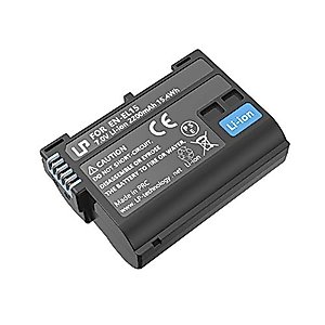 EN-EL15 EN EL15a Battery Rechargeable, LP Charger Compatible with Nikon D7500, D7200, D7100, D7000, D850, D750, D500, D810a, D810, D800e, D800, D610, D600 & More