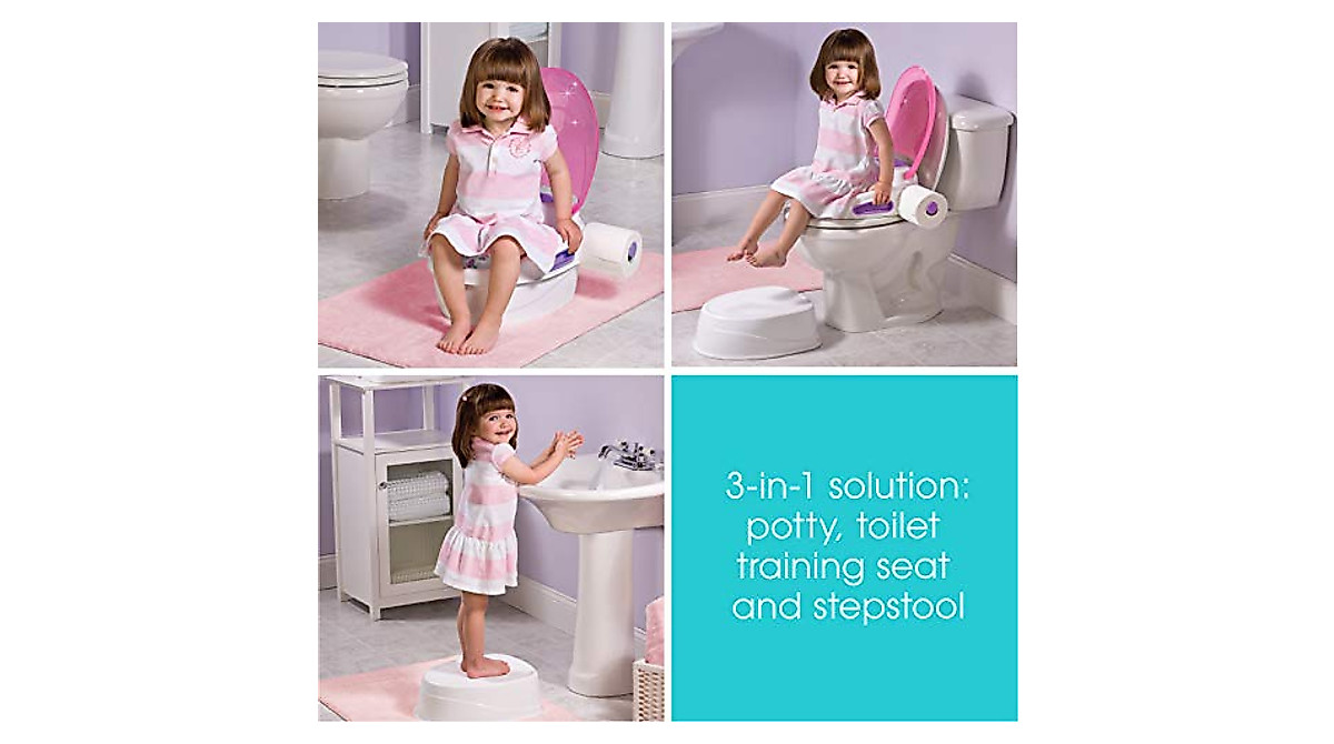 Summer Step by Step Potty Pink - 3-in-1 Potty Training System