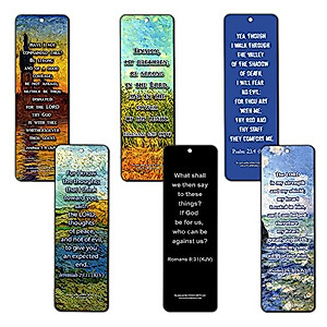 NewEights Christian KJV Bookmarks Cards - Be Strong (60-Pack) - Jeremiah 29:11 Stocking Stuffers Gift with Inspirational, Motivational, Encouraging Scripture Based Messages