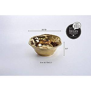 Pampa Bay Monaco Porcelain Salad Bowl