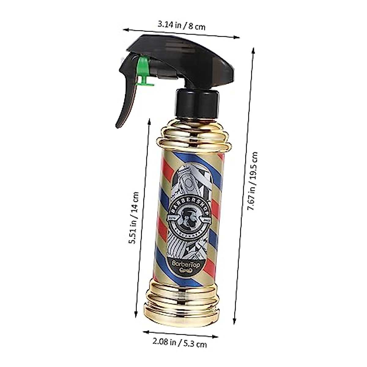 FRCOLOR water container watering pot salon supplies hair salon watering tool empty bottles watering kettle barber shop watering tool watering container the pet travel spray watering can