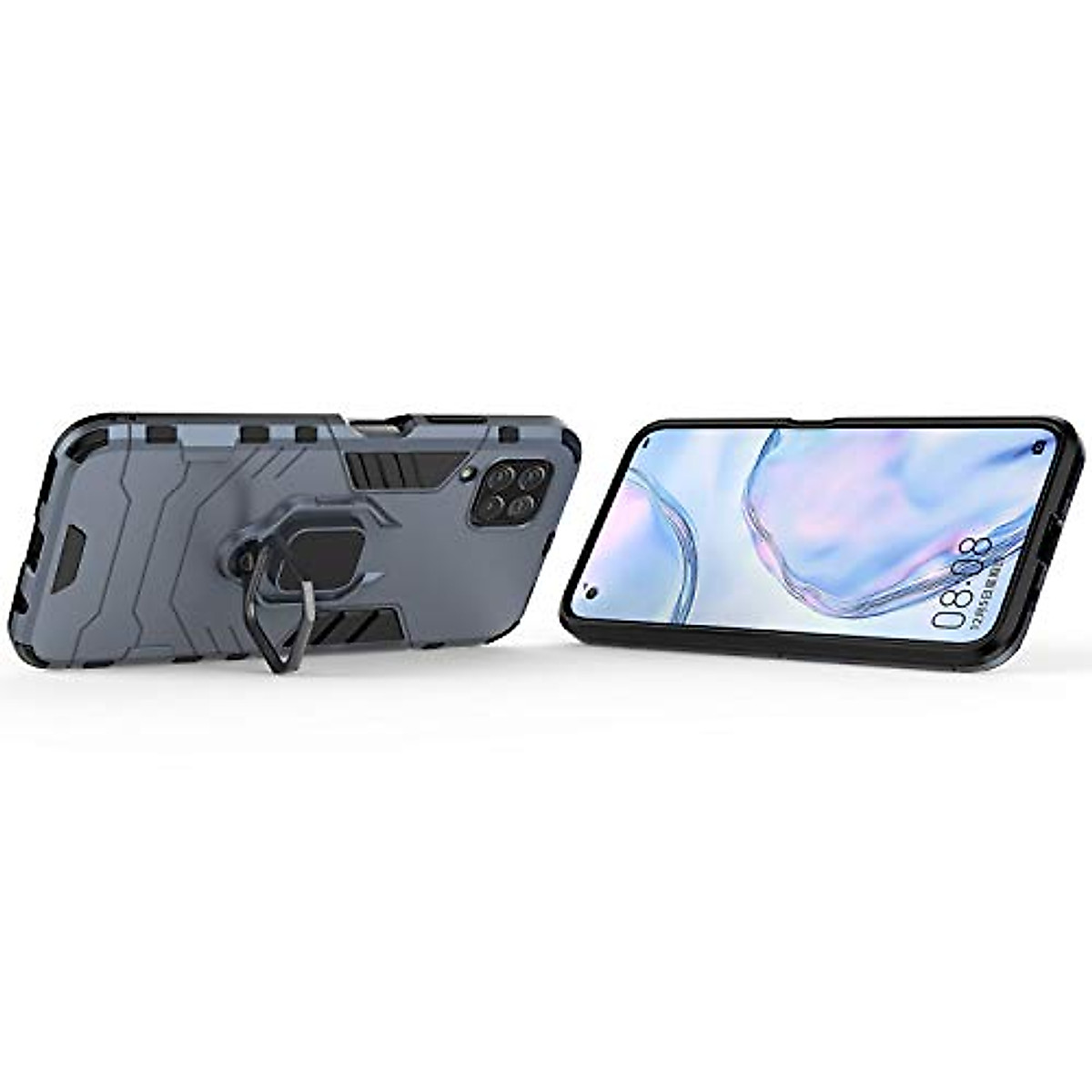 J&H Phone Case for Huawei P40 lite (4G),Ring Holder Case for Huawei P40 lite (4G), Finger Loop Case with 360 Degree Rotatory Ring Stand for Huawei P40 lite (4G)