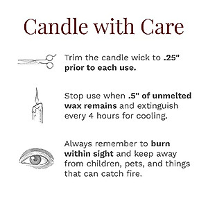 Essential Elements by Candle-lite Scented Candles, Mahogany & Vetiver Leaf Fragrance, One 14.75 oz. Three-Wick Aromatherapy Candle with 45 Hours of Burn Time, Off-White Color