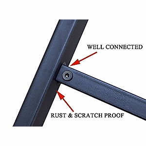 Finnhomy Entryway Shoe Rack with Cushioned Seat, 2 Shelves Storage Bench w/Faux Leather Top Bed Bench, Black