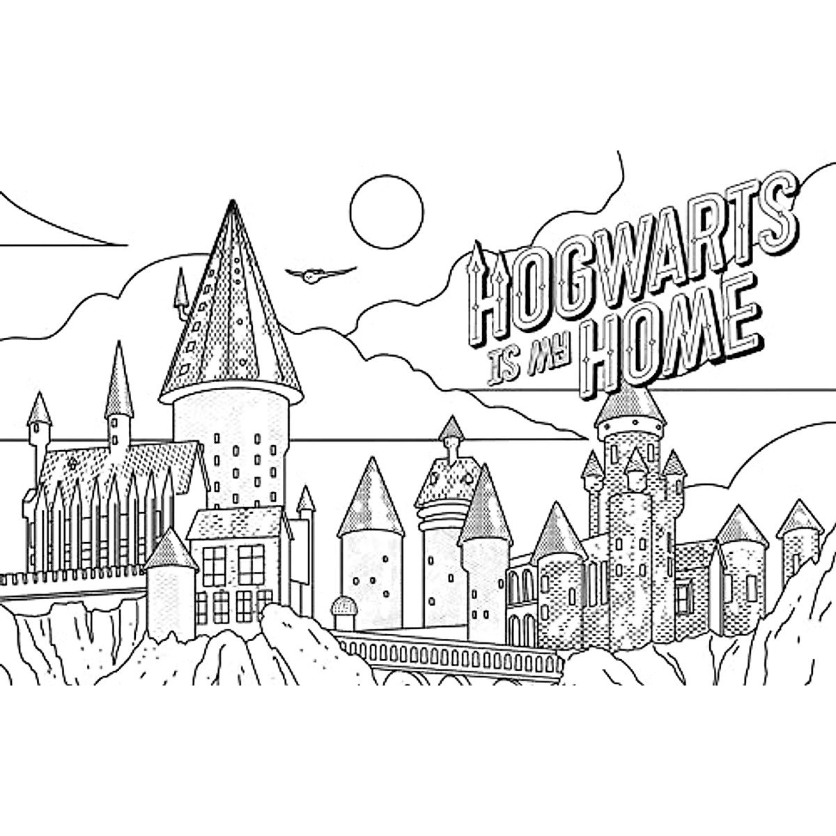 Magical Art Coloring Book (Harry Potter)