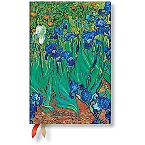 Paperblanks 18 Month Diaries 2023-2024 Van Gogh’s Irises | Horizontal | Mini (95 × 140 mm)