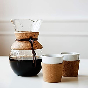Bodum Pour Over Coffee Maker, 17 Ounce, .5 Liter, Cork Band