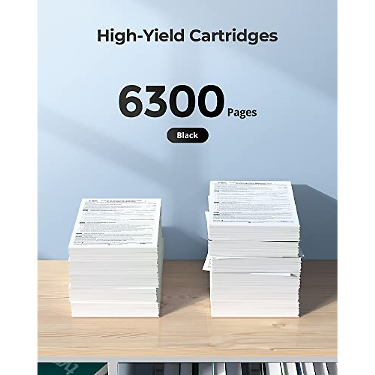 PGI-280 XXL Compatible Ink Cartridge Replacement for Canon 280 pgbk XXL High Yield Use to PIXMA TR7520 TR8520 TS6120 TS6220 TS8120 TS8220 TS9120 TS9520 TS9521C Printer (2 Large PGBK)