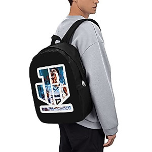 VIHIRA Memphis-Ja-Morant-#12-Basketball God Adult Youth Bag Backpack Schoolbag Laptop Bag Usb Camping Bag17 Inch For, One Size