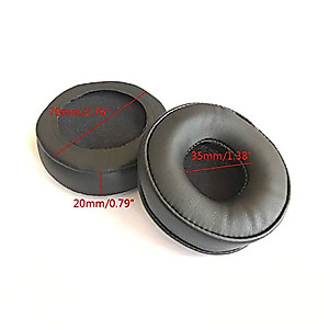 1 Pair 70mm Earmuff Ear Cushion Pads for Urbanears Plattan ADV Zinken Headphones Huhudde