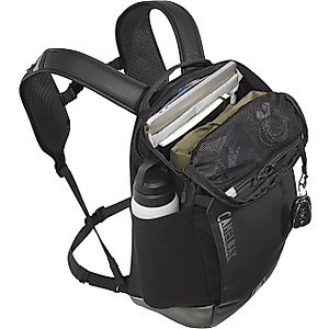 CamelBak M.U.L.E. Commute 22 Bike Backpack with Weatherproof Laptop Sleeve,Black
