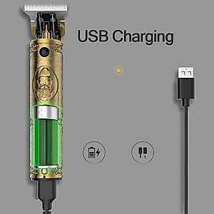 Mens Cordless Hair Carving Trimmer Clippers Tools for Men