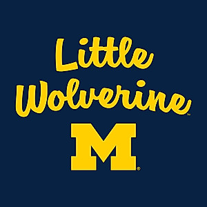 UGP Campus Apparel TS1224 - Michigan Wolverines Little Wolverine Toddler T Shirt - 4T - Navy