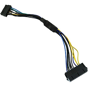 Longdex 11.8-Inch 24 Pin to 18 Pin ATX PSU Power Adapter Cable for HP Z230/Z420/Z620 Motherboards