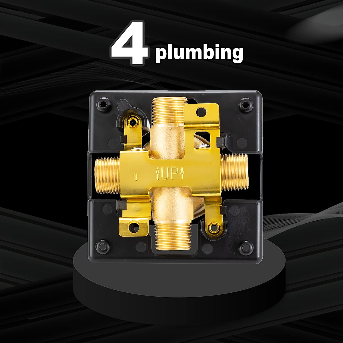 WIRELEL R10000-UNBX Compatible with Faucet Universal Tub and Shower Valve Body for Tub Trim Kits, Shower Flow Control Valves Replacement