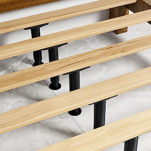 Luxshiny 2pcs Bed Support Frame Bed Support Legs Bed Frame Support Legs Wooden Bed Frame Bed Feet Bed Center Support Leg Bed Legs Bed Center Frame Feet Risers Sofa Replace