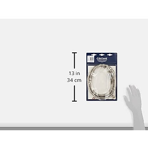 Grohe 46092000 LadyLux Hose, 15mm x ½ x 1500 inches, Chrome